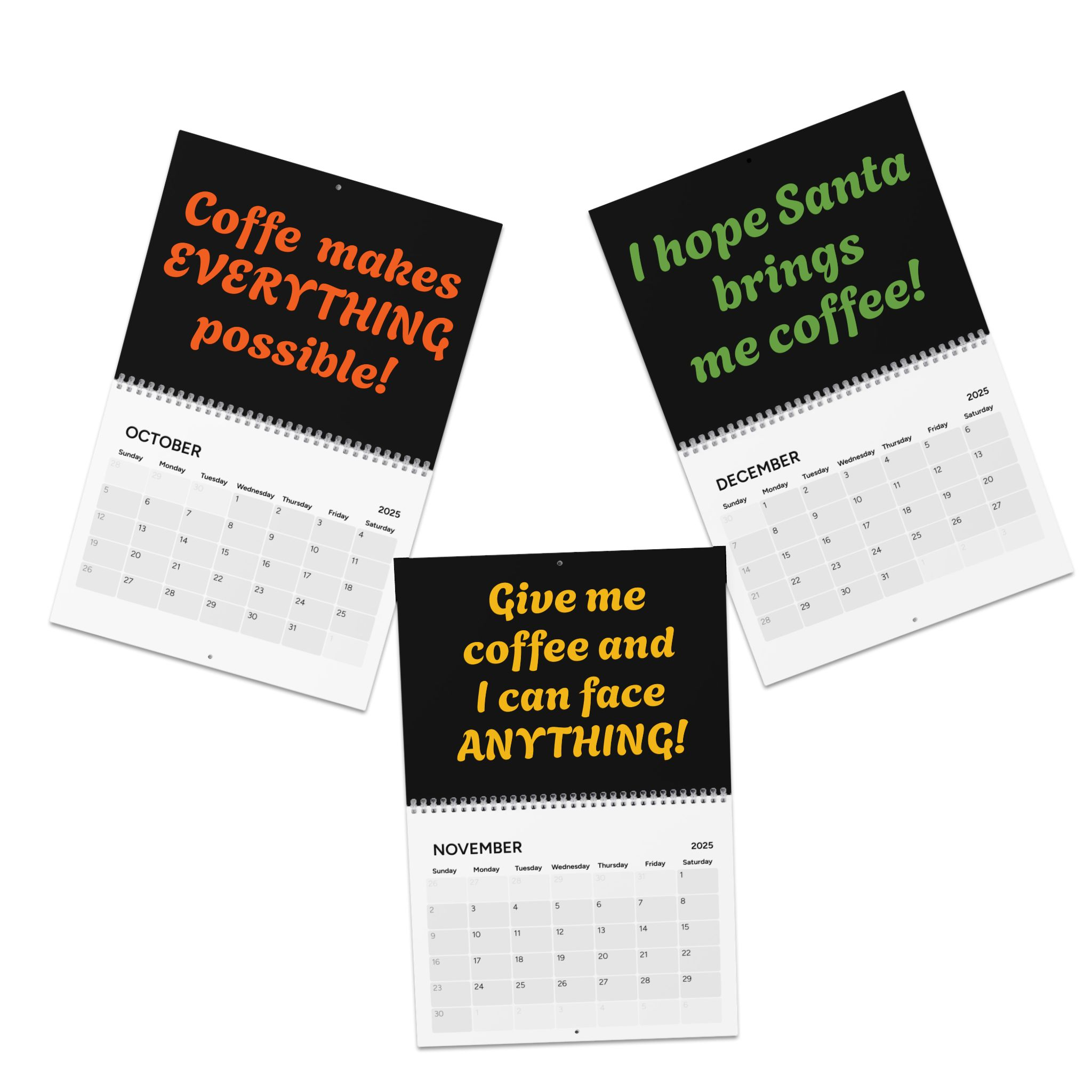 Delightful Coffee Slogans for 2025: A Unique Calendar – I Discovered It ...